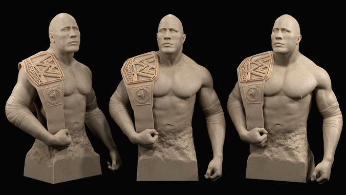 Dwayne The Rock Johnson | 3D model
