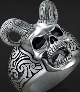 Ring Sea Devil STL | 3D model