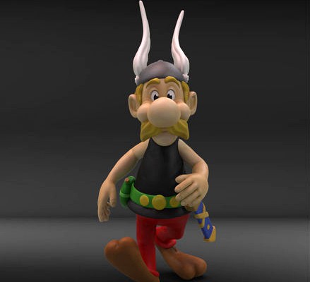 asterix | 3D model