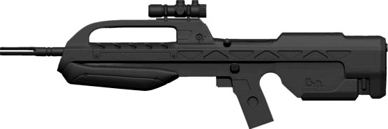 Battle Rifle | 3D model