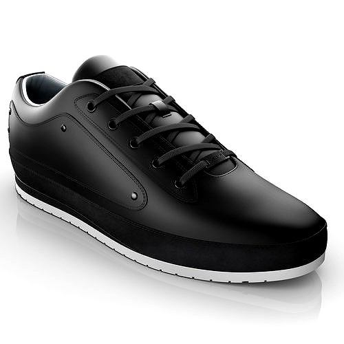 Shoes Sneakers Leather 3D model