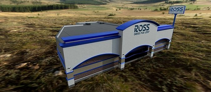 Ross Department Store - PBR Textured 3D Model