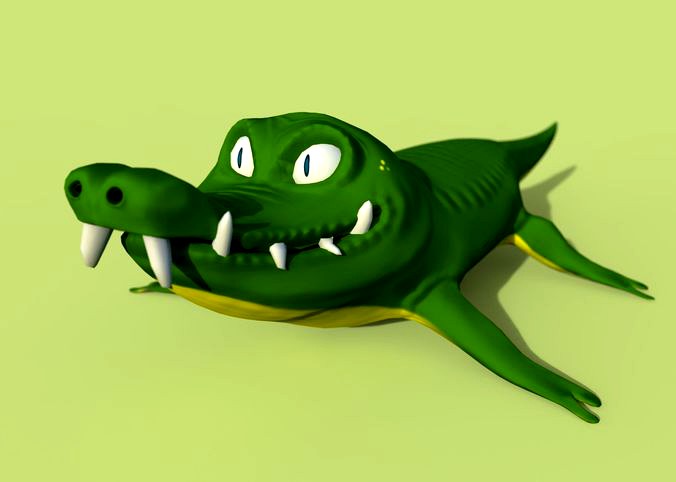 Gator 3d model