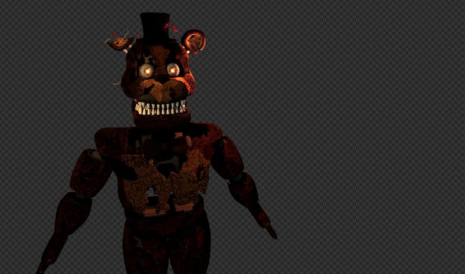 Nightmare Freddy 3d model