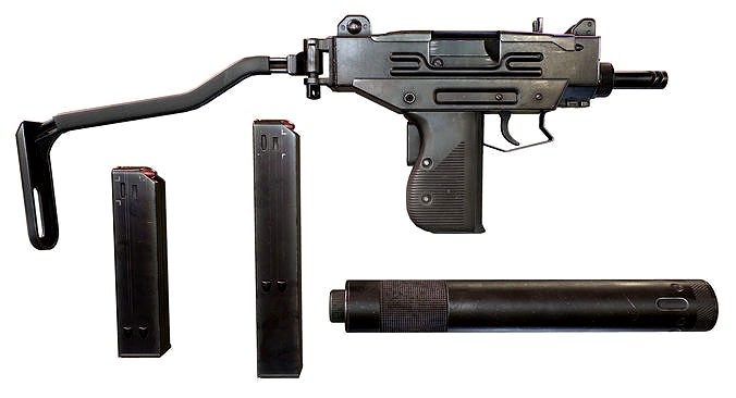 Micro Uzi 3d model