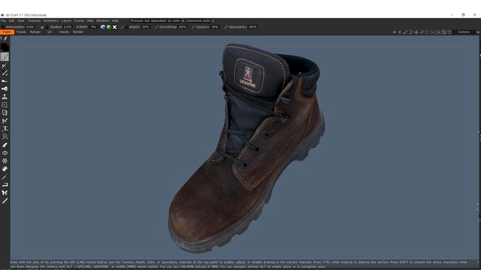 Boot 3D model