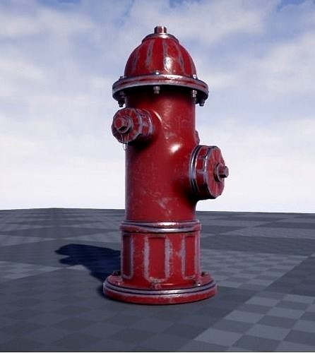 Fire Hydrant 3D model