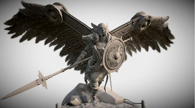 Norse Valkyrie | 3D model