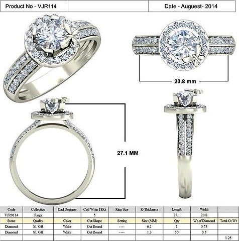 solitaire 114 | 3D model