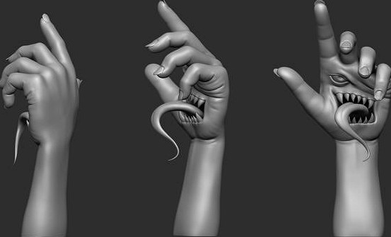 Monster Hand | 3D model