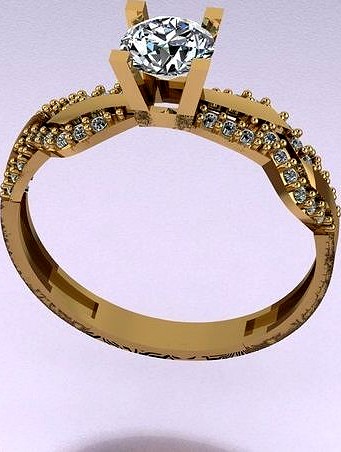 Solitaire | 3D model