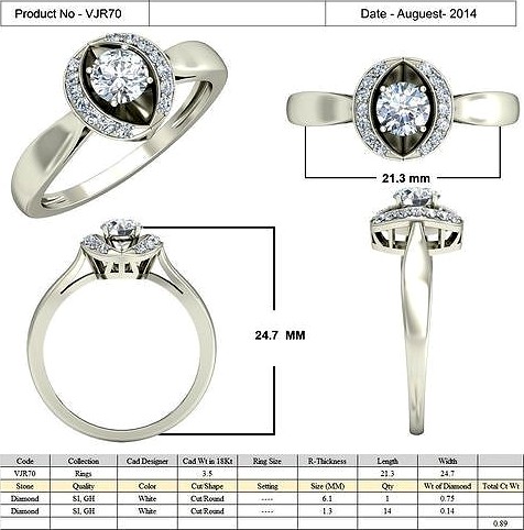 Solitaire | 3D model