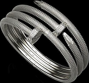 Cartier bracelet | 3D model