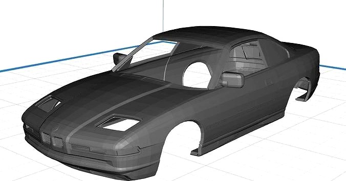 850 Printable Body Car | 3D model