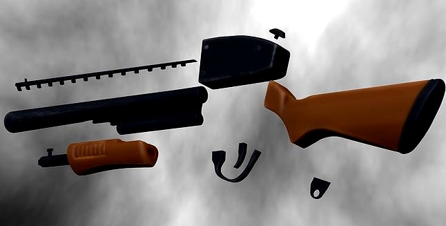 Fortnite Weapon 3d model for 3D Printing Cosplay | 3D