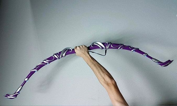 Sylvanas bow Warcraft weapon Sylvanas costume | 3D model