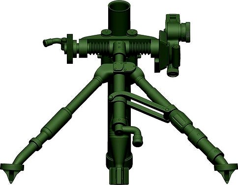 Mortar 3d print model | 3D