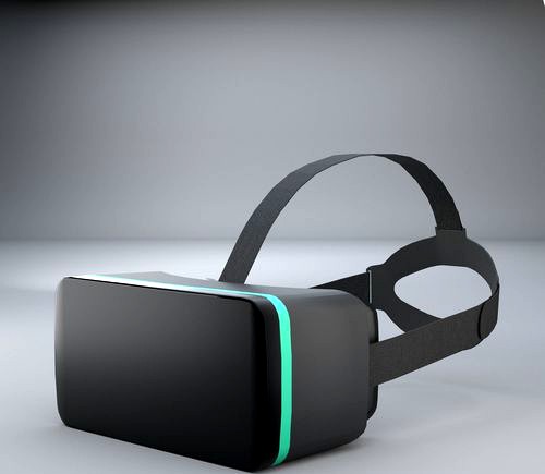 Simple VR Headset Free Model 3d