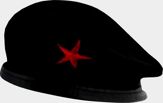 Che Guevara Red Star Beret Cap 3d model