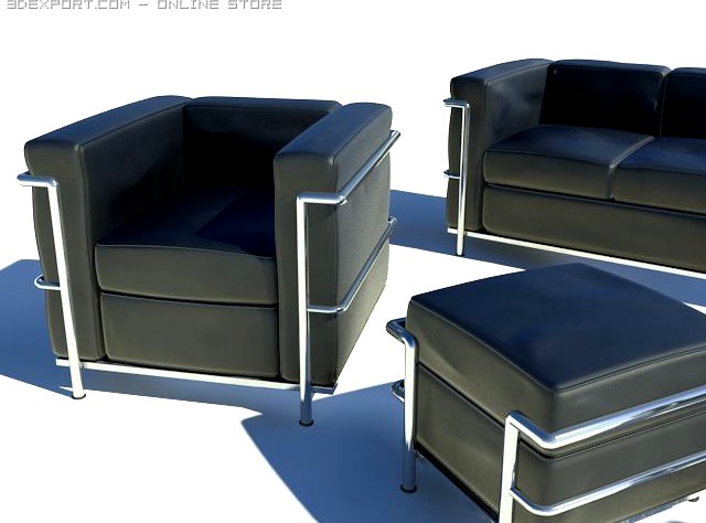 Le Corbusier Petite Set 3D Model