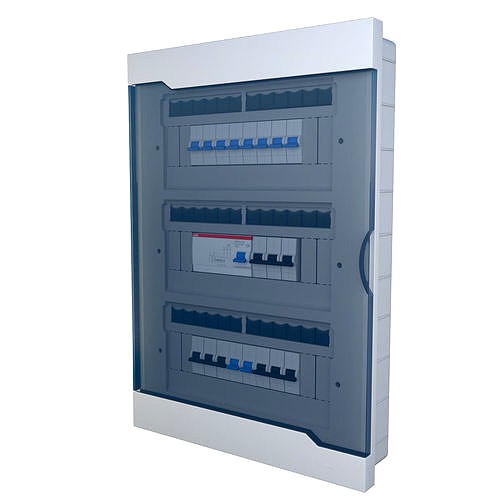 Electrical panel Fuse Box 3d model