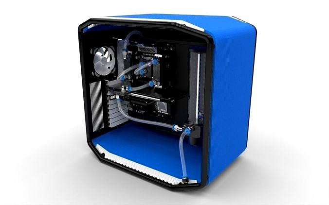 PC Case Concept v2 3d model