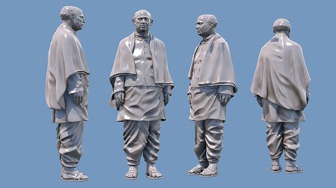 Statue of Unity 3d model