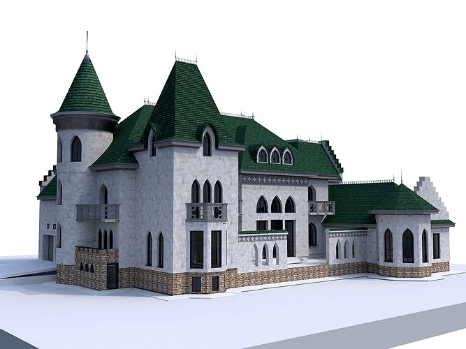 Castle 3D model