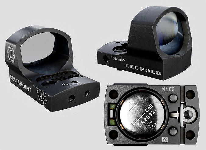 Leupold DeltaPoint Micro Red Dot Sight 3d model