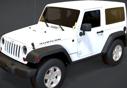 Jeep Wrangler Rubicon 3d model