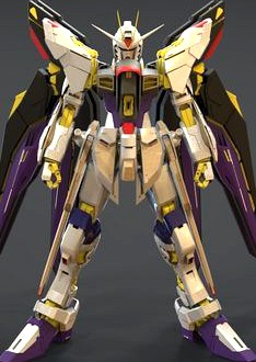 Gundam Strike Freedom 3d model
