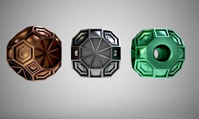 Geometric Bead 2 | 3D model