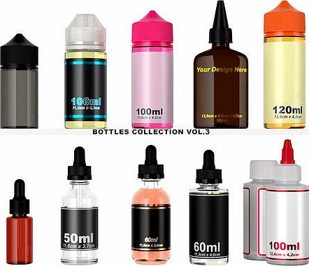 Bottles collection vol3 3d model