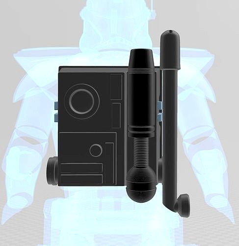 Star Wars ARC Clone Trooper Fives backpack | 3D model