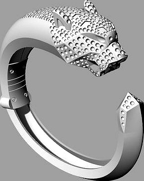Bracelet Cartier Panthere | 3D model