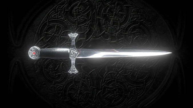 Celtic Dagger 3d model