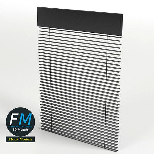 Window blind 3d model