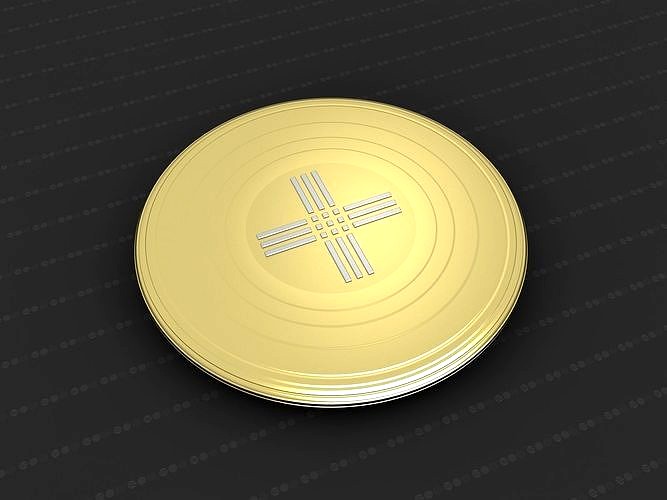 Cross Medallion | 3D model