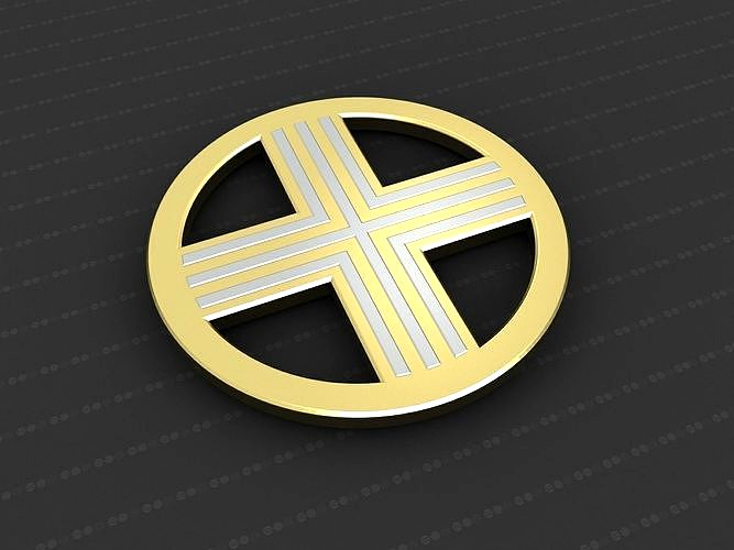 Cross Medallion | 3D model