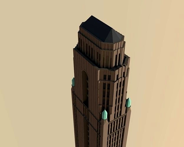 Bush Tower | 3D model