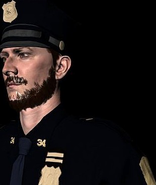Leo a cop 3d model