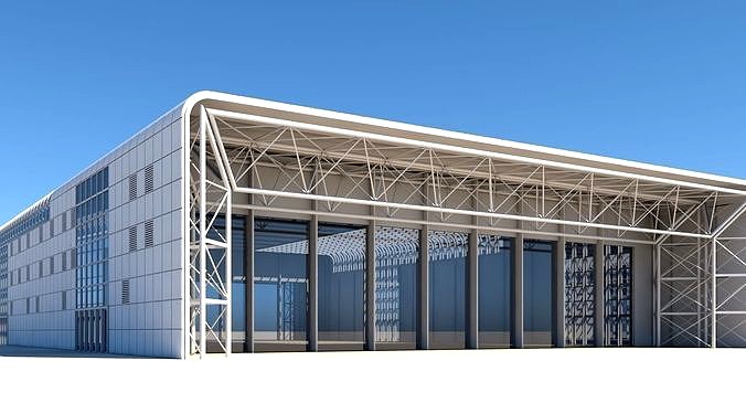 3D Warehouse Building model