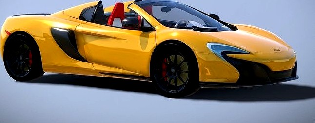 Auto McLaren P1 Convertible 3D Model