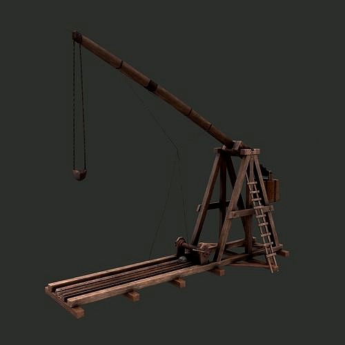 Trebuchet 3d model