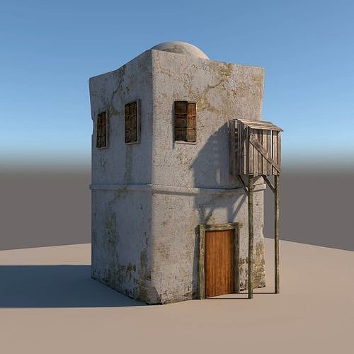 Old Arabic House 3d model