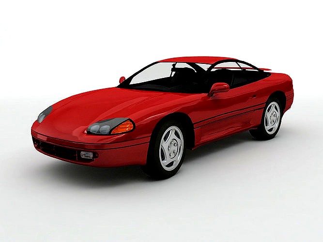 1995 Dodge Stealth Sports Car 3d model
