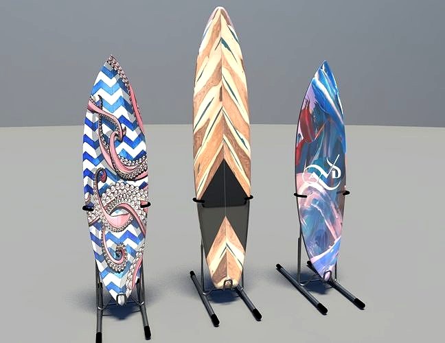 Surfboard 3d model