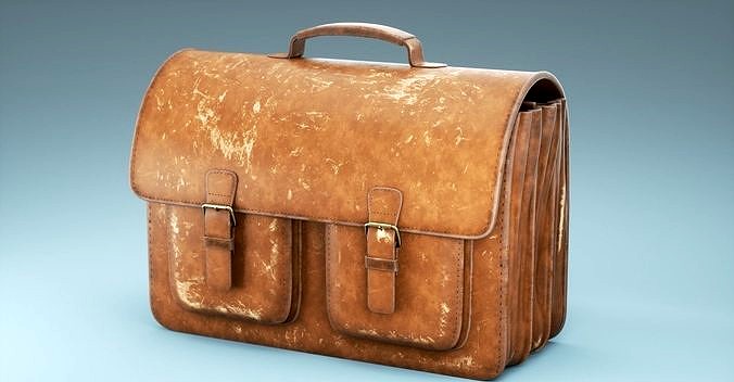 Old School bag 3d model