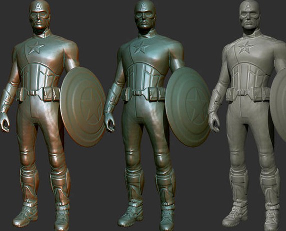 Captain America 3D Print Model | 3D