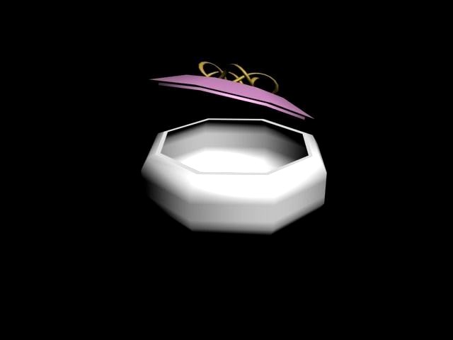 octagonal box for jewelry and petty things | 3D model
